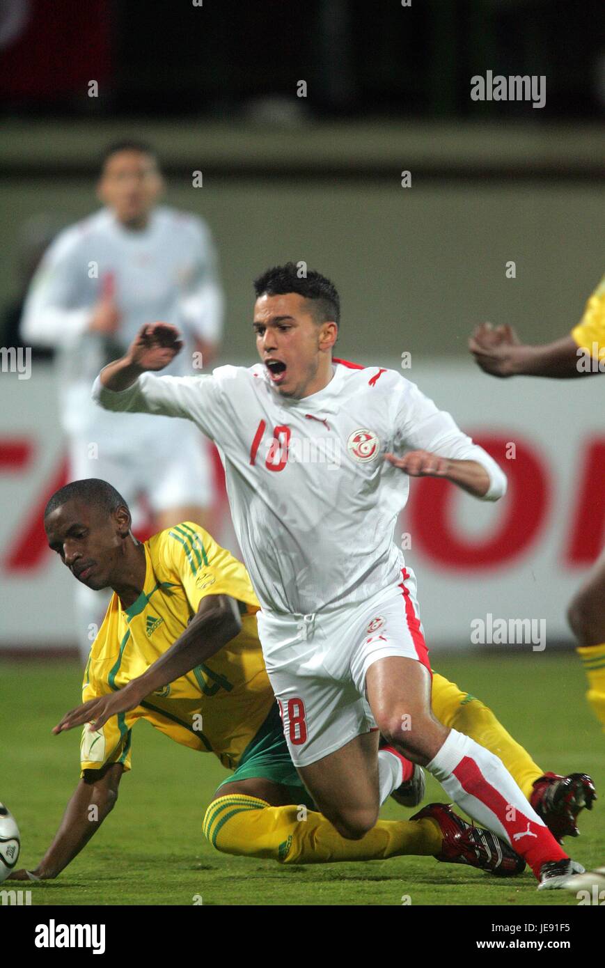 SELIM BEN ACHOUR RICARDO KATZA TUNISIA V SOUTH AFRICA ALEXANDRIA EGYPT ...