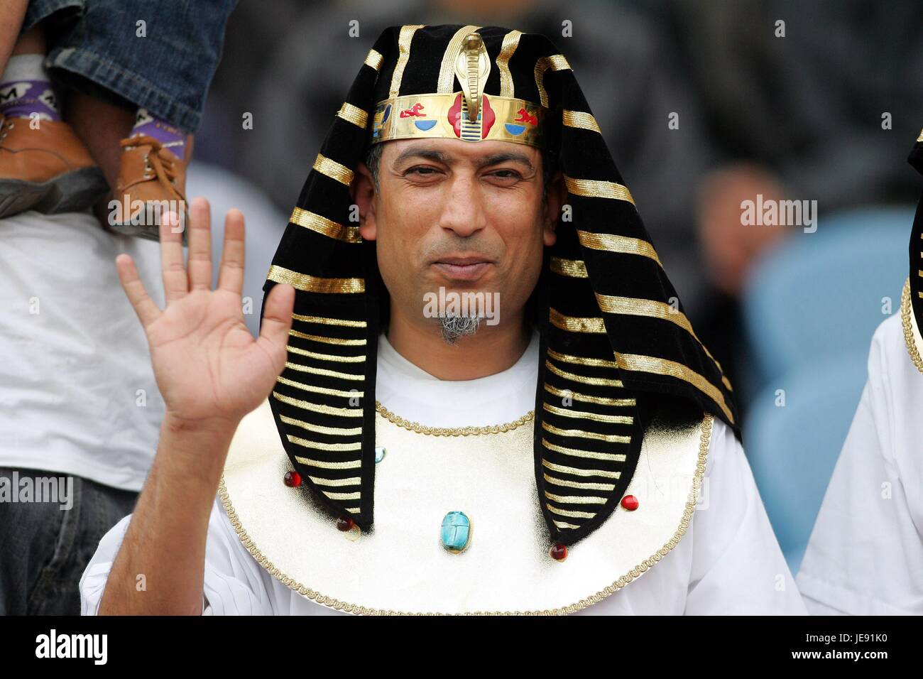 EGYPTIAN FAN AFRICA NATIONS CUP CAIRO STADIUM CAIRO EGYPT 24 January ...