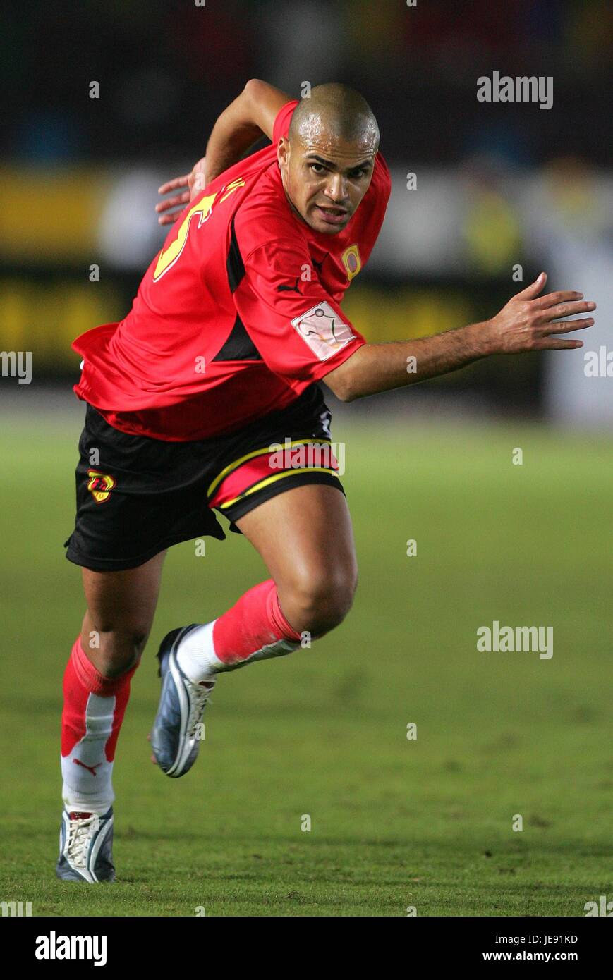 CARLOS ALONSO ANGOLA CAIRO MILITARY STADIUM CAIRO EGYPT 25 January 2006 ...