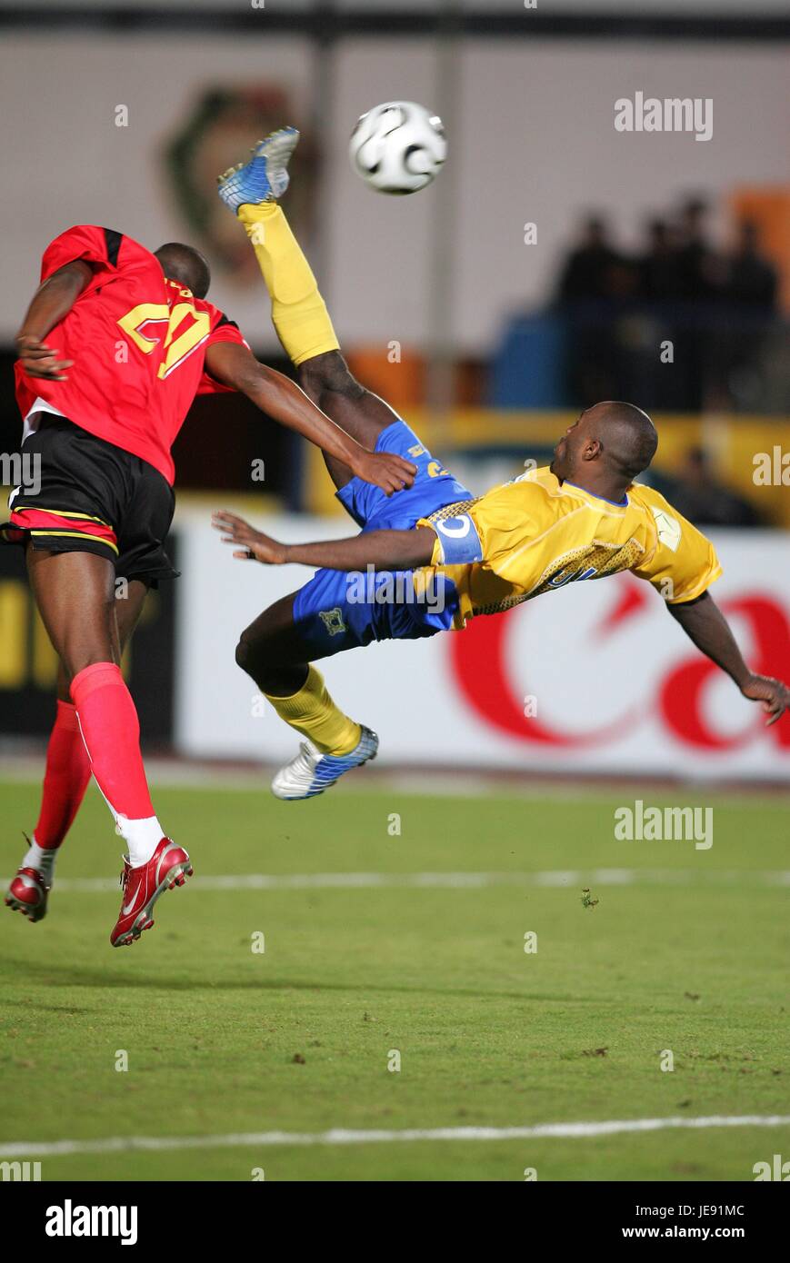 LOMANA LUA LUA & MANUEL CANGE ANGOLA V DR CONGO CAIRO MILITARY STADIUM ...