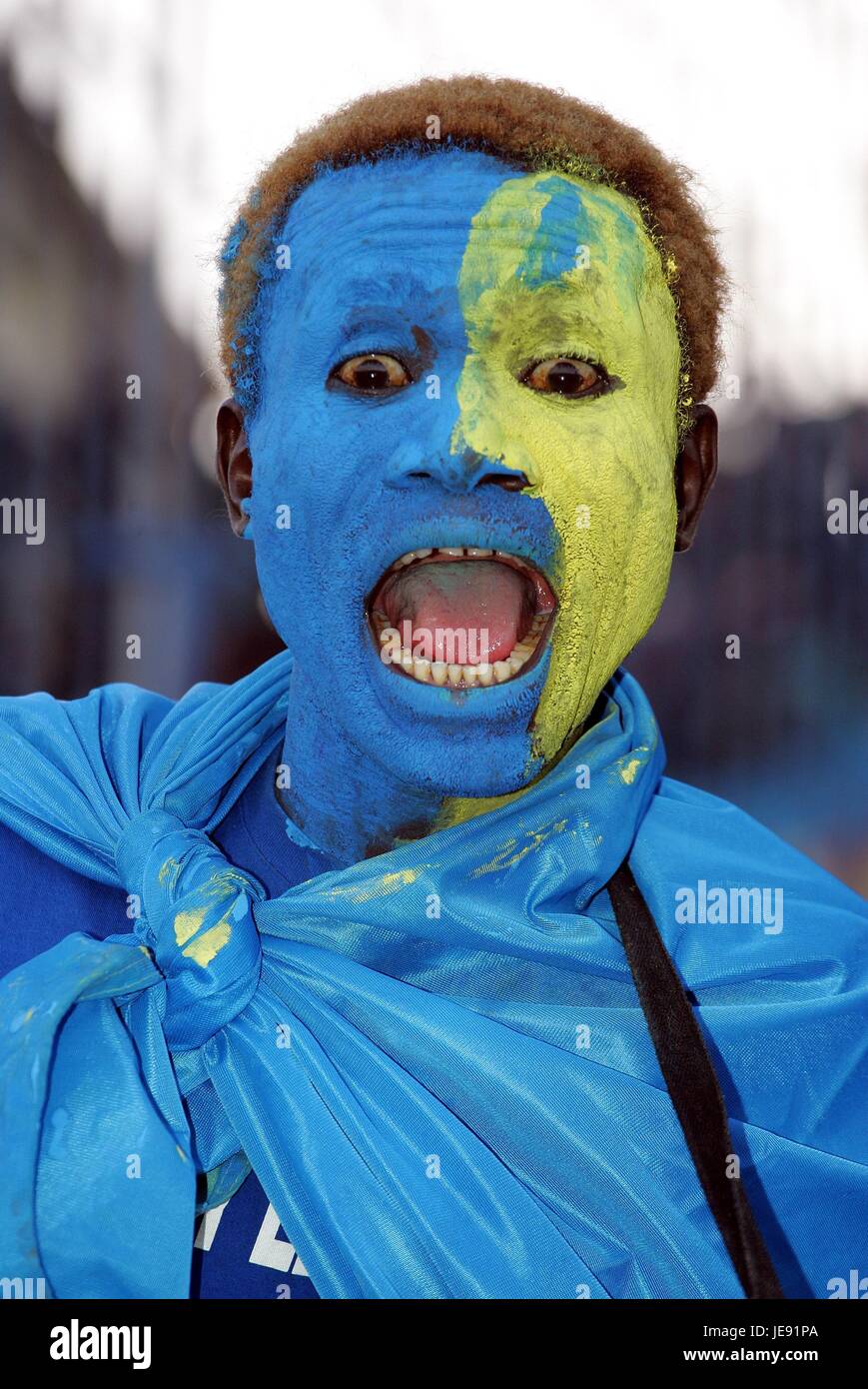 CONGO FAN ANGOLA V RD CONGO CAIRO MILITARY STADIUM CAIRO EGYPT 25 ...