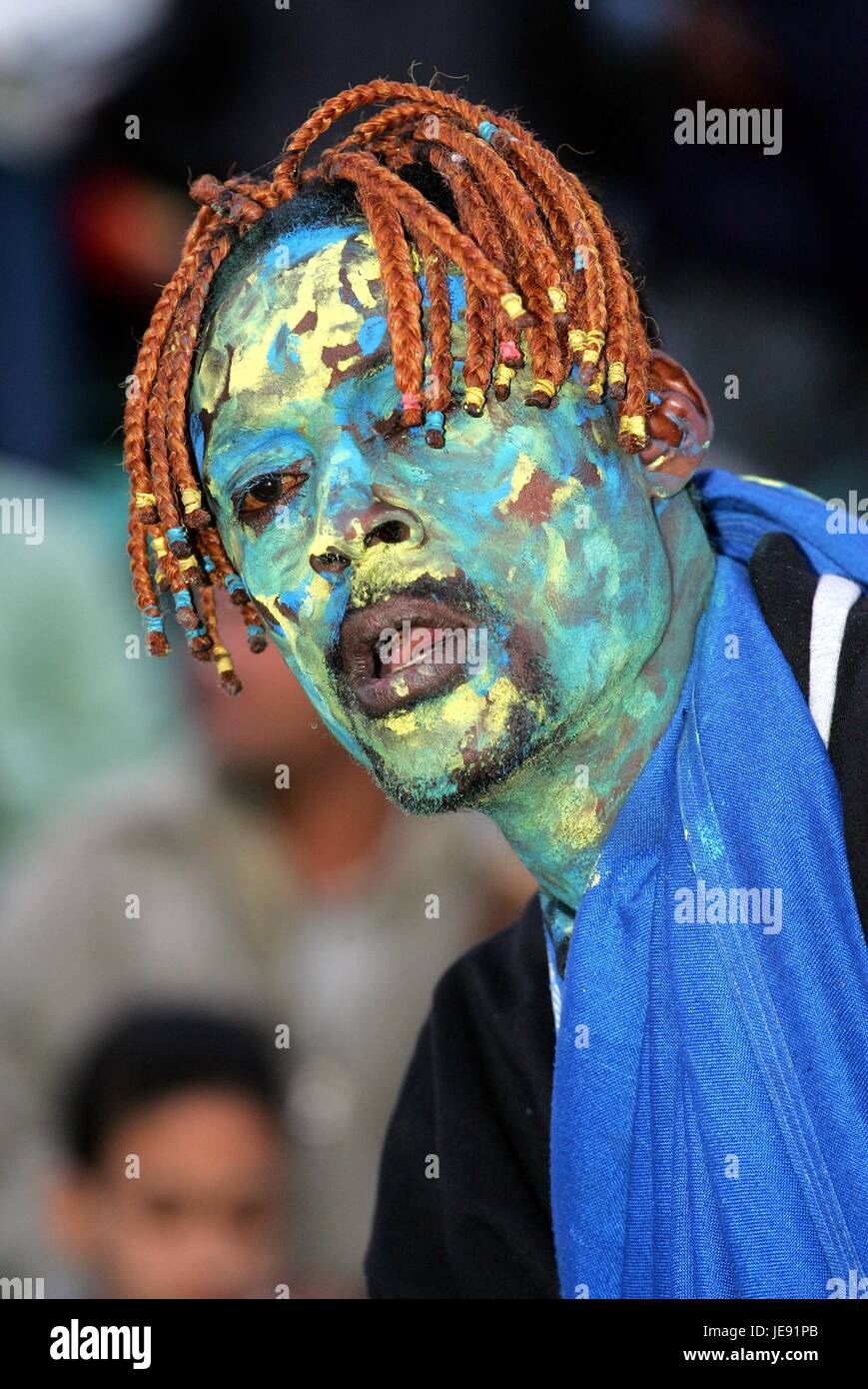 CONGO FAN ANGOLA V RD CONGO CAIRO MILITARY STADIUM CAIRO EGYPT 25 ...