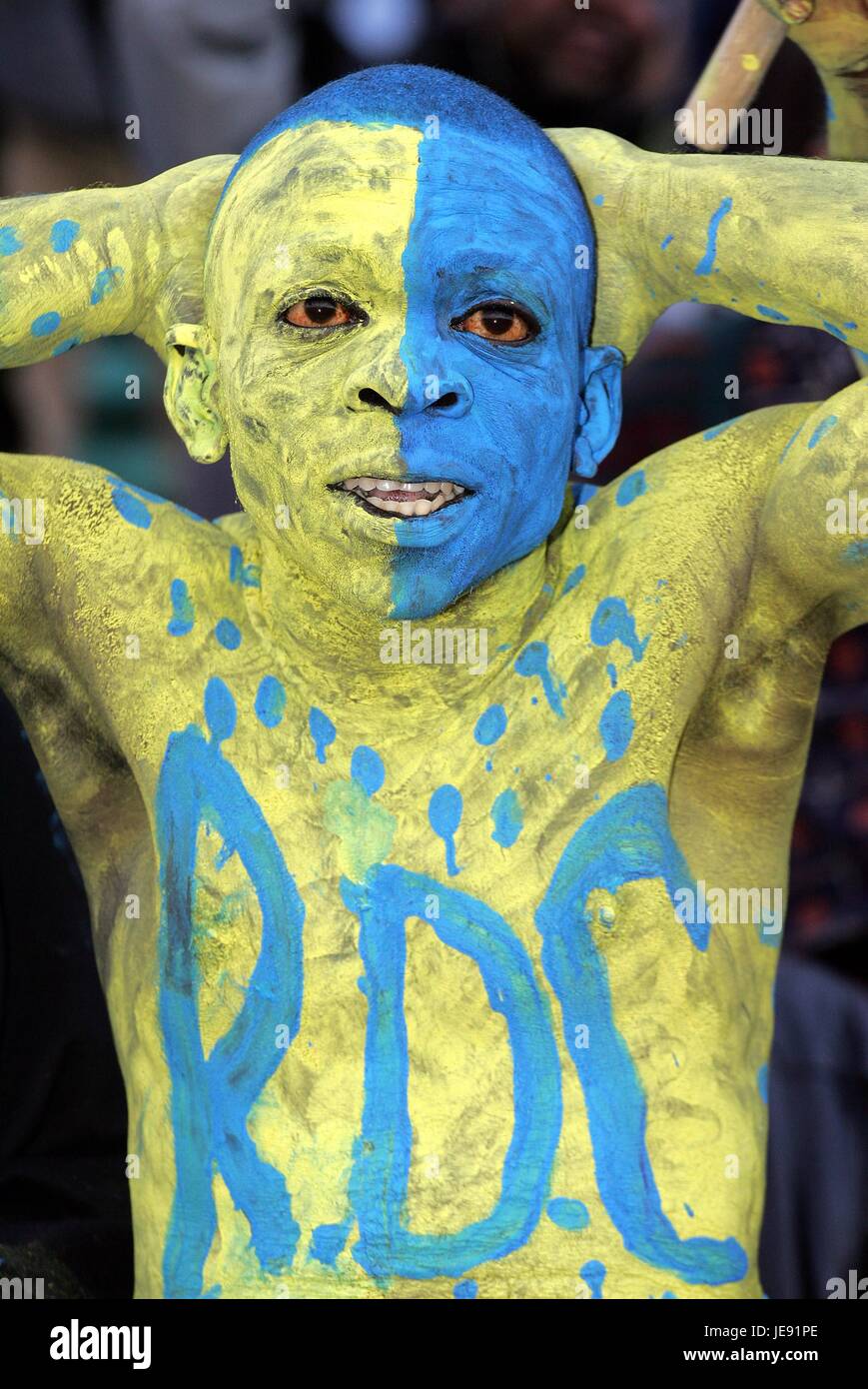 CONGO FAN ANGOLA V RD CONGO CAIRO MILITARY STADIUM CAIRO EGYPT 25 ...