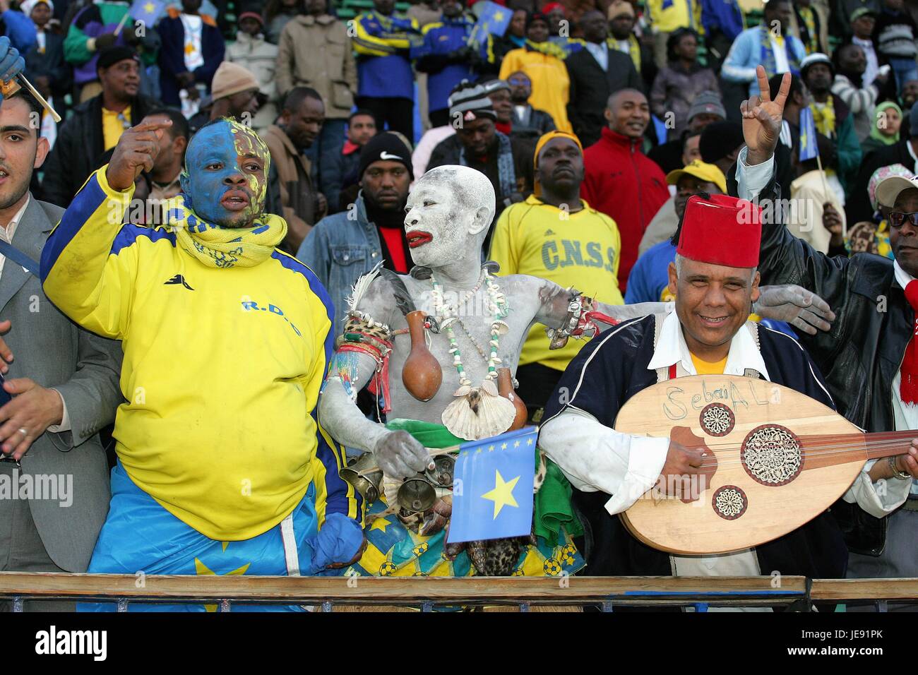 Congo football fans hi-res stock photography and images - Alamy