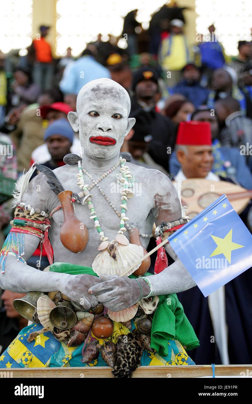 CONGO FAN ANGOLA V RD CONGO CAIRO MILITARY STADIUM CAIRO EGYPT 25 ...