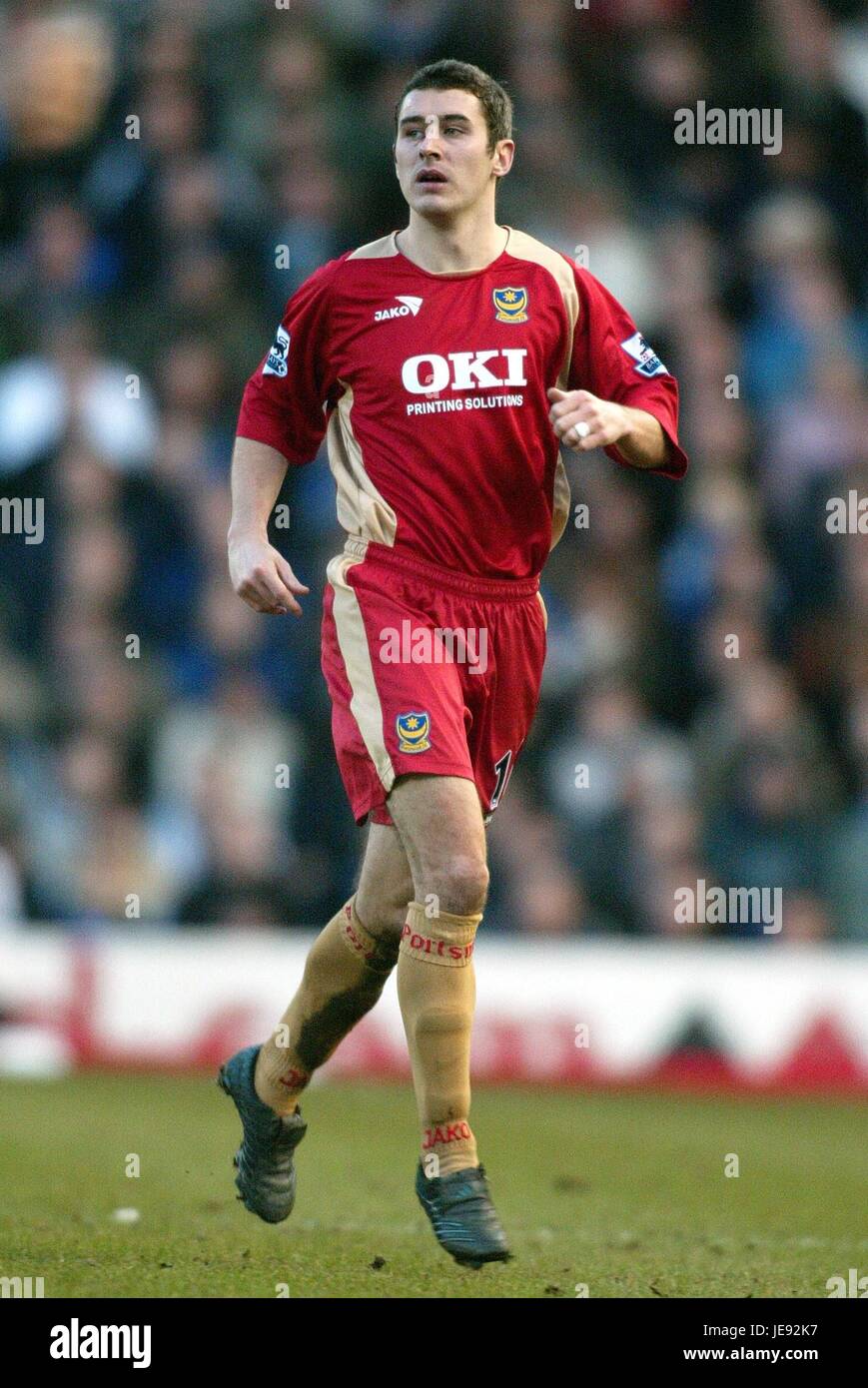 ANDY GRIFFIN PORTSMOUTH FC ST ANDREWS BIRMINGHAM ENGLAND 21 January ...