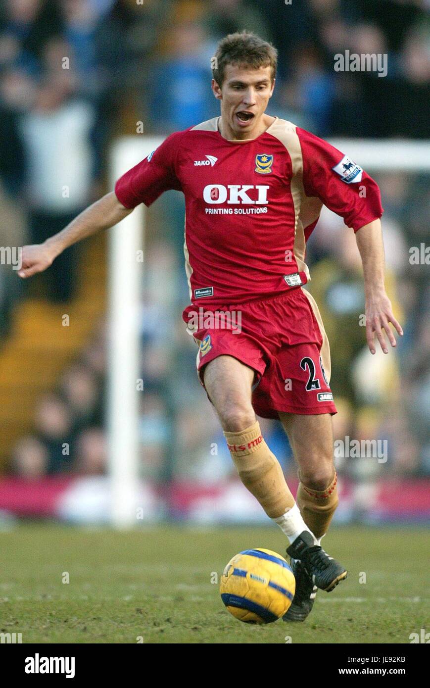 GARY O'NEIL PORTSMOUTH FC ST ANDREWS BIRMINGHAM ENGLAND 21 January 2006 ...