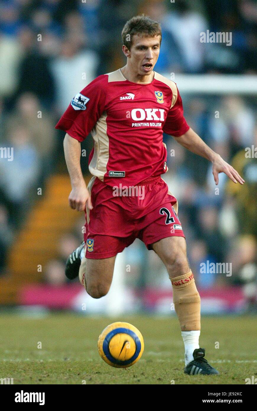 GARY O'NEIL PORTSMOUTH FC ST ANDREWS BIRMINGHAM ENGLAND 21 January 2006 ...