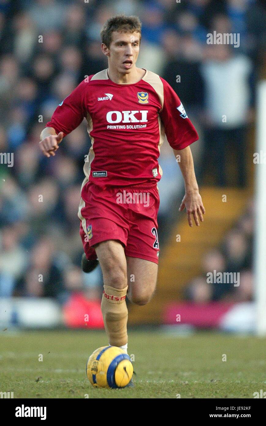 GARY O'NEIL PORTSMOUTH FC ST ANDREWS BIRMINGHAM ENGLAND 21 January 2006 ...