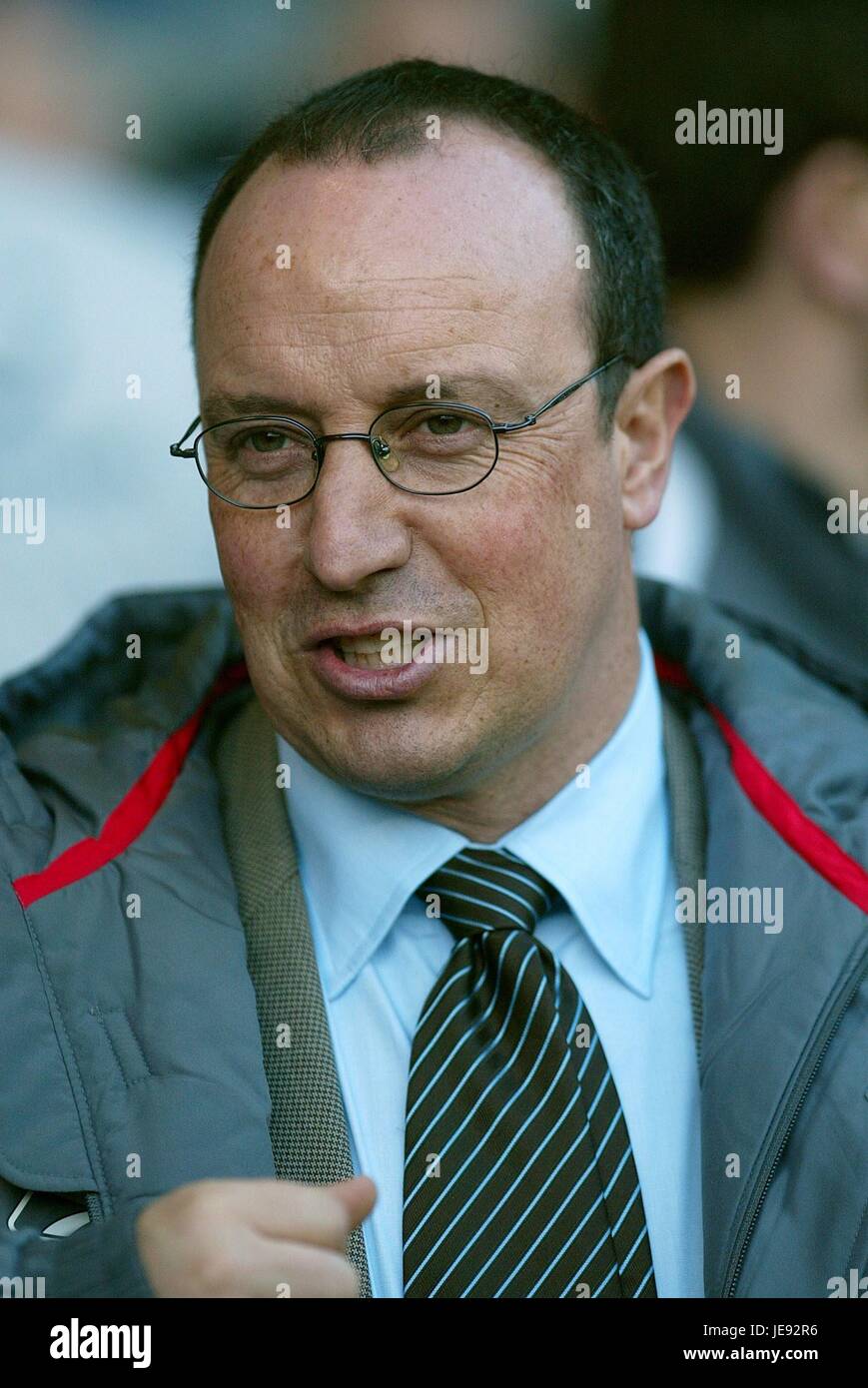 RAFAEL BENITEZ LIVERPOOL FC COACH ANFIELD LIVERPOOL ENGLAND 14 January ...