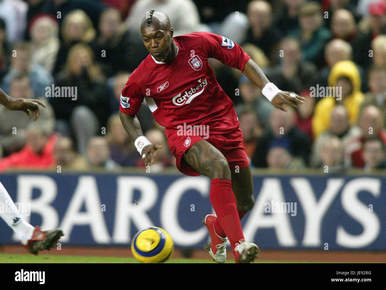 Djibril cisse liverpool hi-res stock photography and images - Alamy
