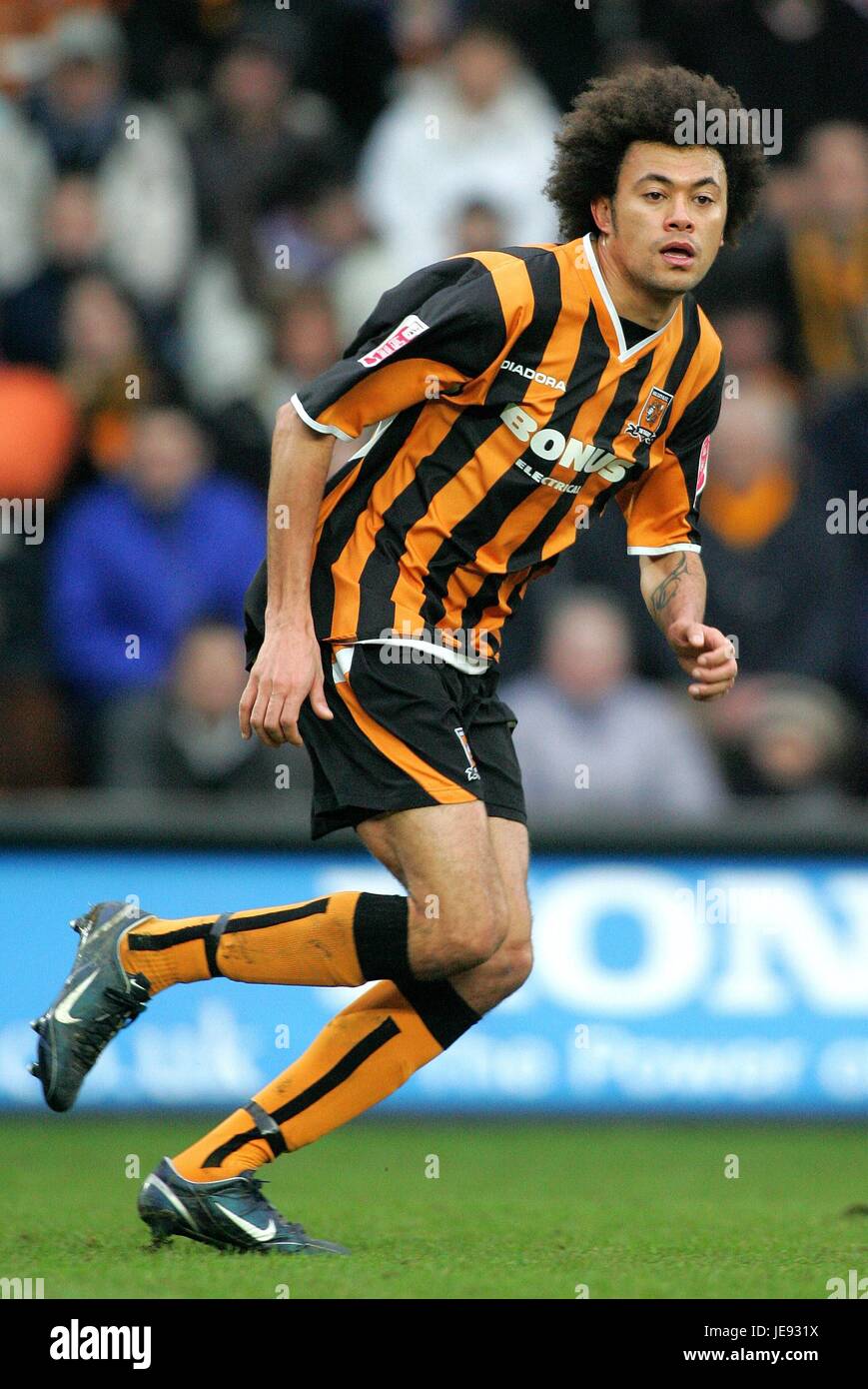 JASON PRICE HULL CITY FC KC STADIUM HULL 07 January 2006 Stock Photo ...