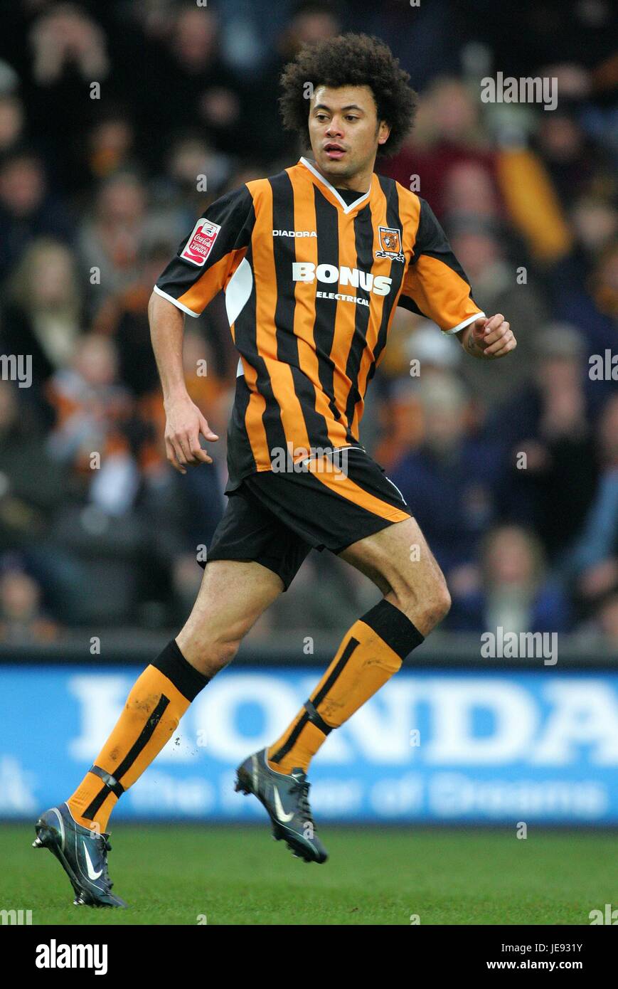 JASON PRICE HULL CITY FC KC STADIUM HULL 07 January 2006 Stock Photo ...