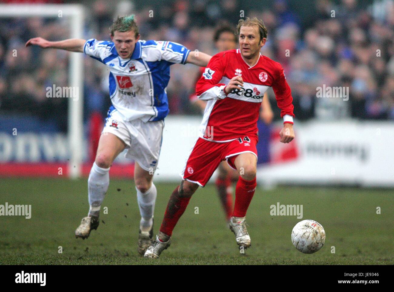 ROB ODDY & MENDIETA NUNEATON V MIDDLESBROUGH MANOR PARK NUNEATON ...
