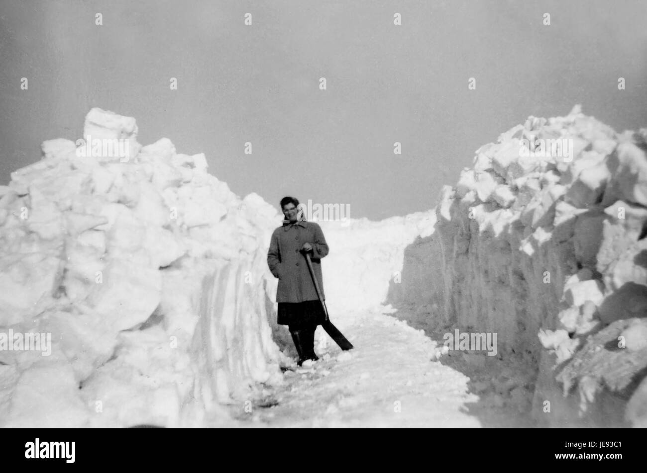 1962 snow britain hi-res stock photography and images - Alamy