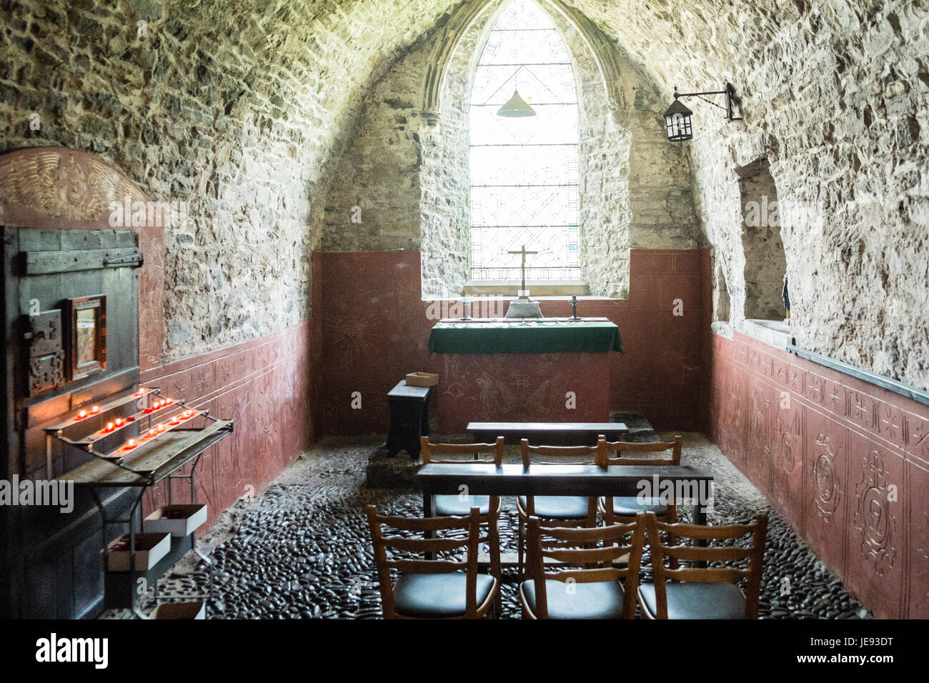 Old Priory,church,Caldey,Caldy,Island,Caldey Island,monastic,monastery ...