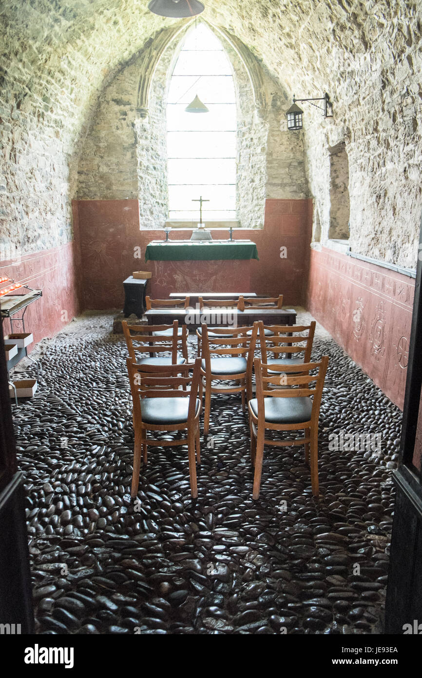Old Priory,church,Caldey,Caldy,Island,Caldey Island,monastic,monastery ...