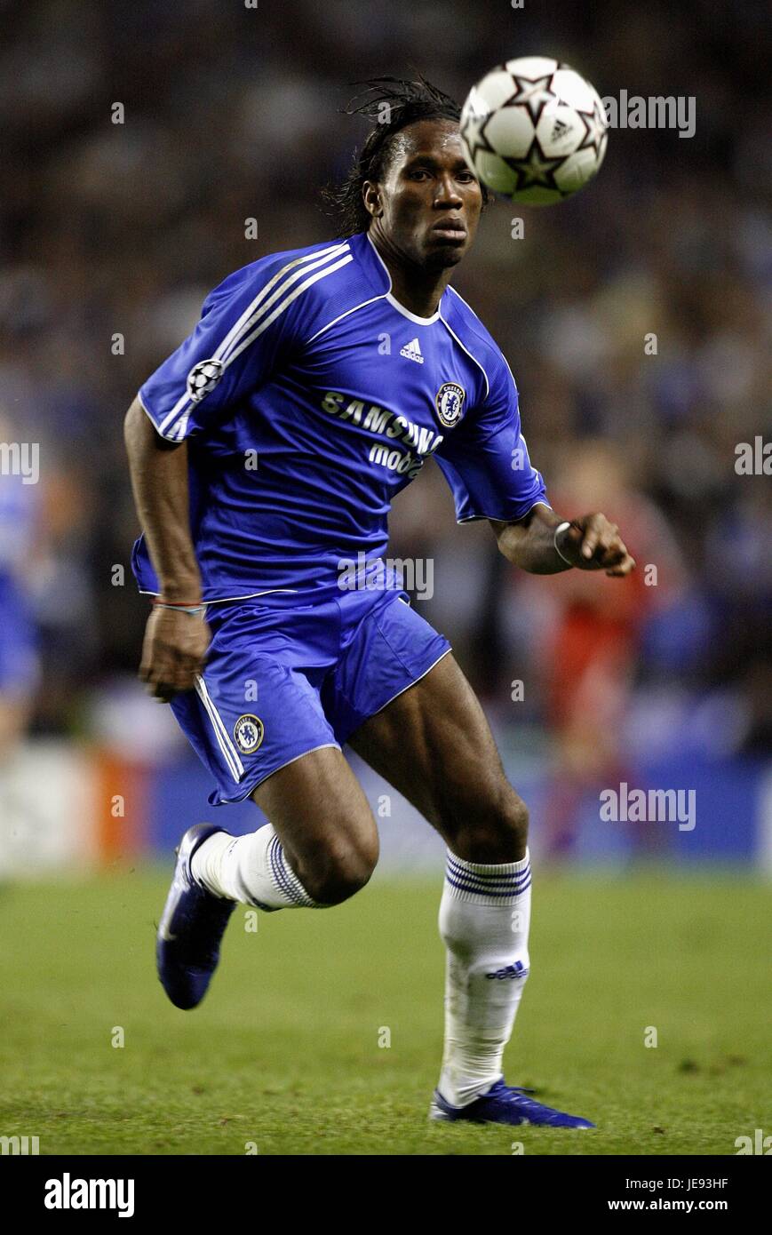 DIDIER DROGBA CHELSEA FC ANFIELD LIVERPOOL ENGLAND 01 May 2007 Stock ...