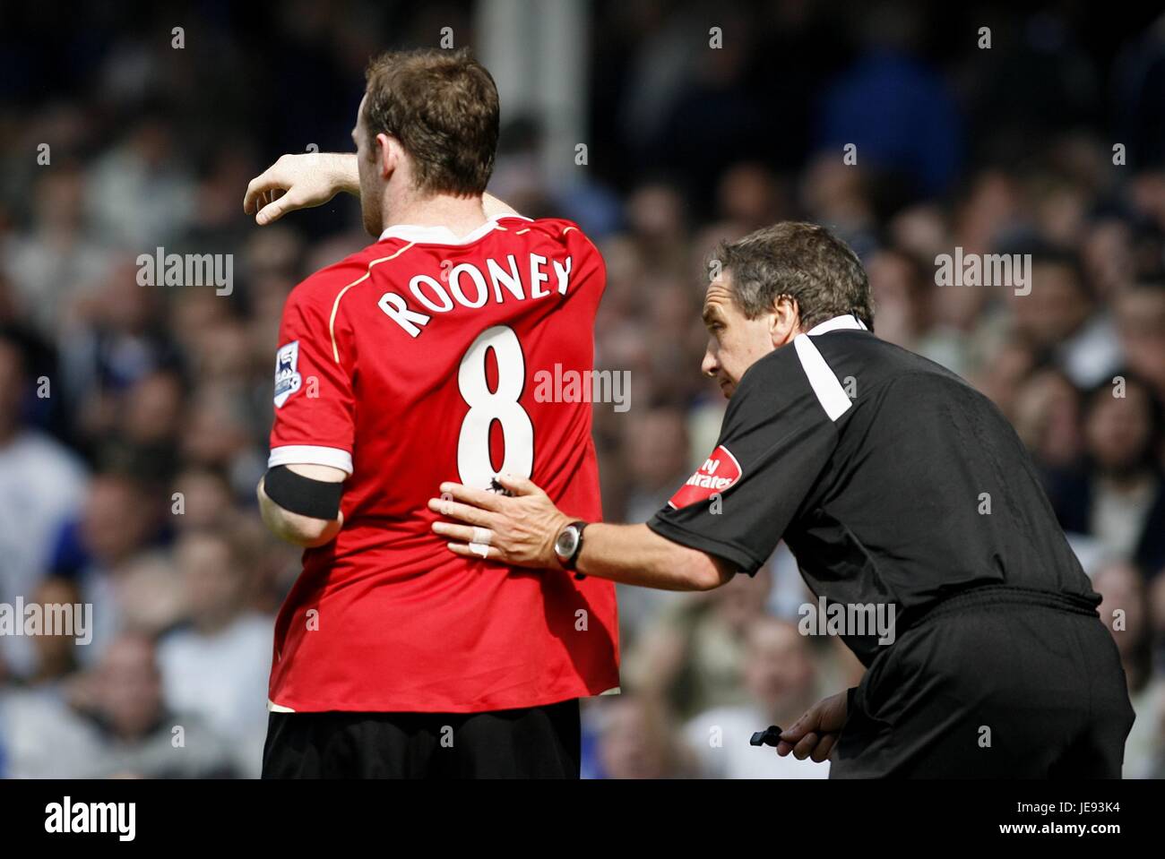 WAYNE ROONEY , ALAN WILEY, EVERTON V MANCHESTER UNITED, EVERTON V ...