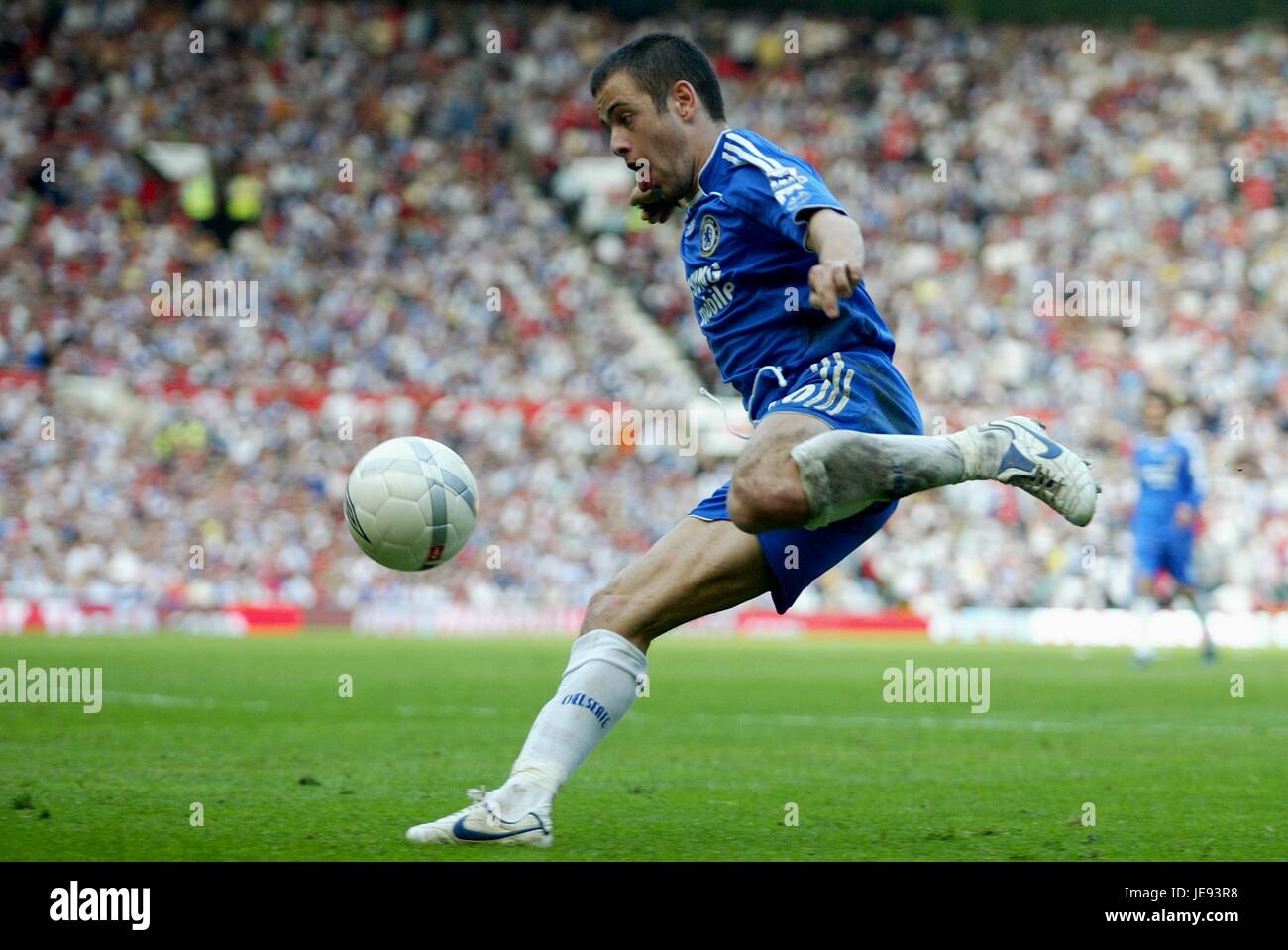 JOE COLE CHELSEA FC OLD TRAFFORD MANCESTER ENGLAND 15 April 2007 Stock ...