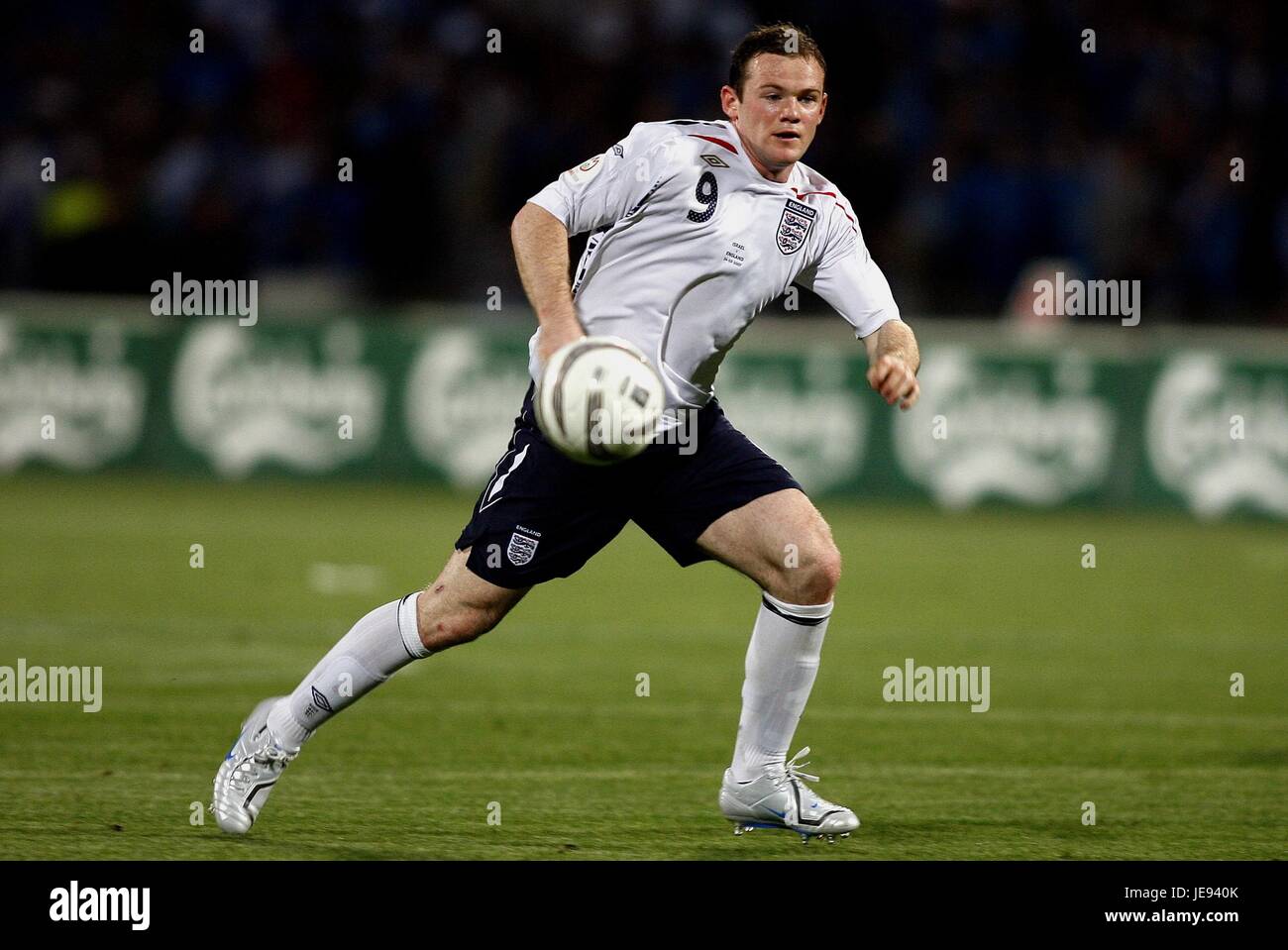 WAYNE ROONEY, ENGLAND and MANCHESTER UNITED FC, ISRAEL V ENGLAND, 2007 ...