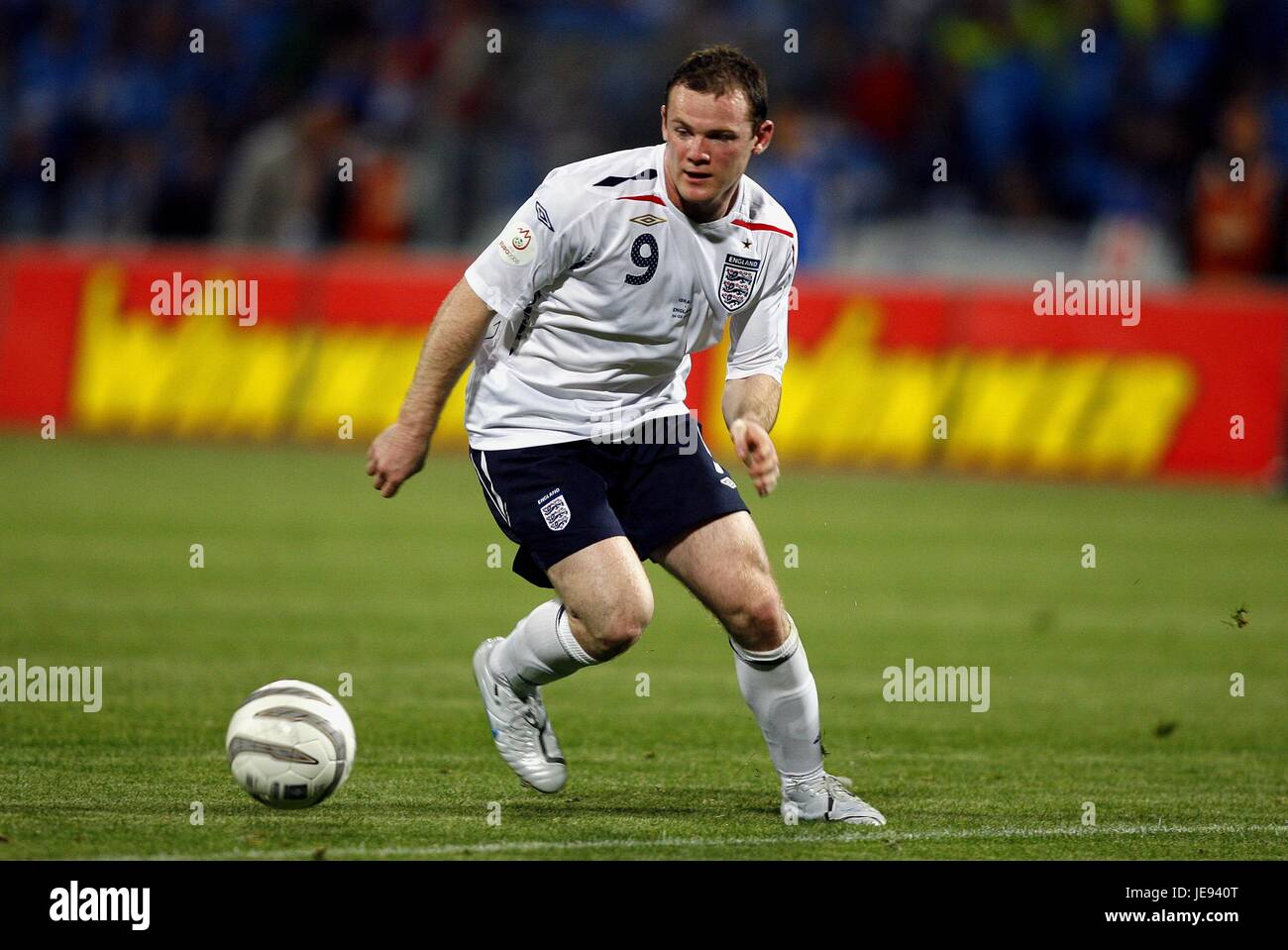 WAYNE ROONEY, ENGLAND and MANCHESTER UNITED FC, ISRAEL V ENGLAND, 2007 ...