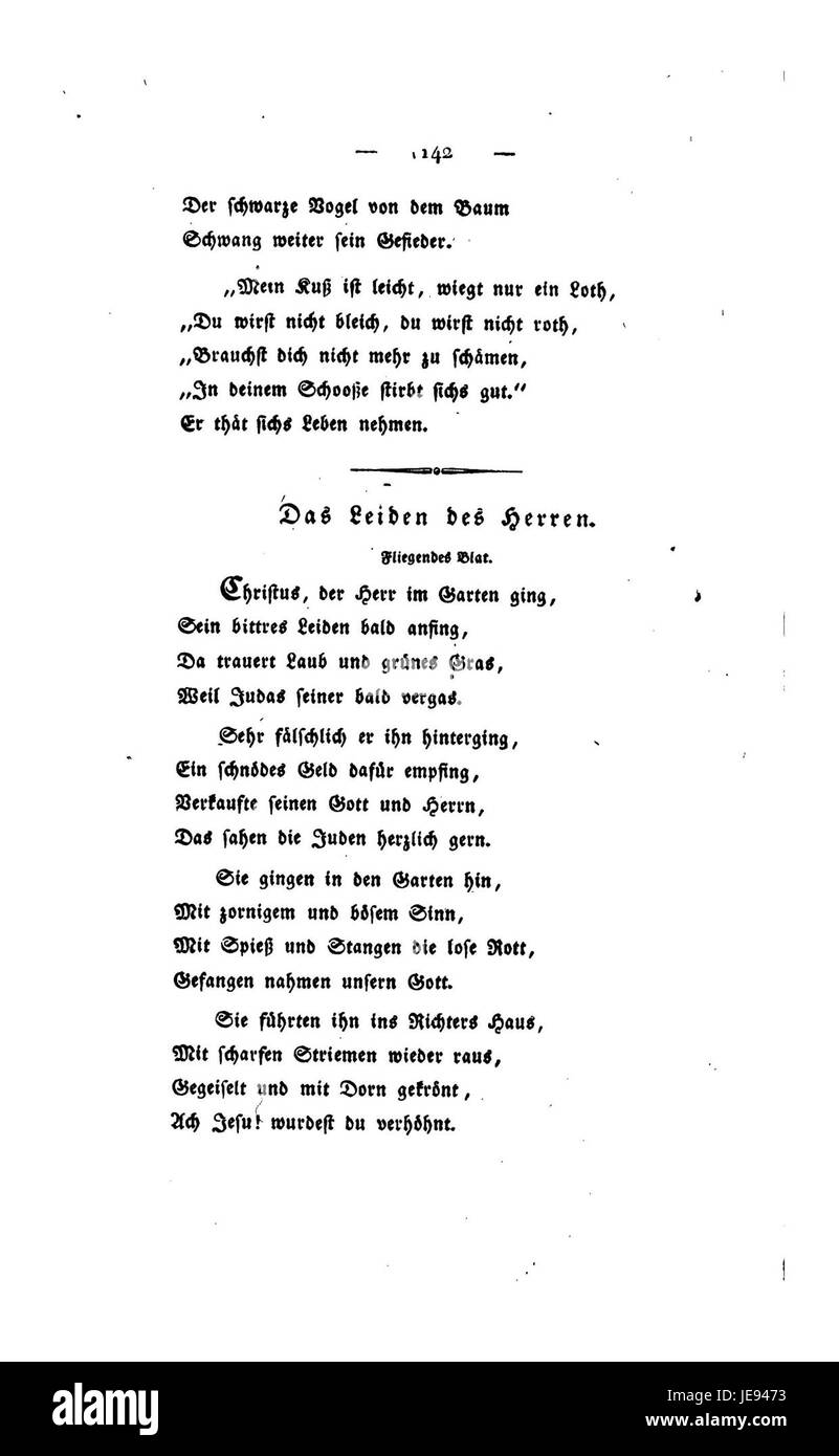 Traditional german poems hi-res stock photography and images - Alamy