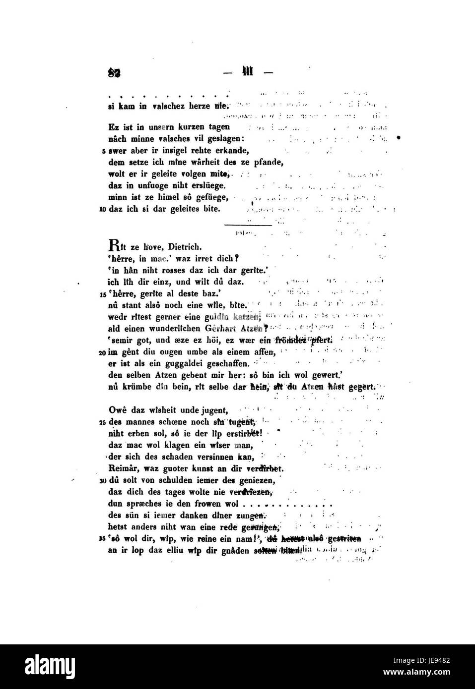 'Die Gedichte Walthers von der Vogelweide' (The Poems of Walther von ...
