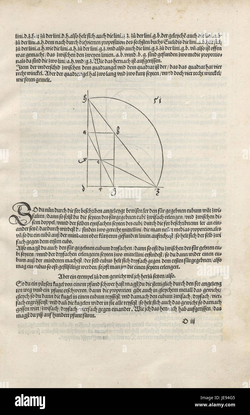 An illustration from Albrecht Dürer's 'Underweysung der Messung', a ...