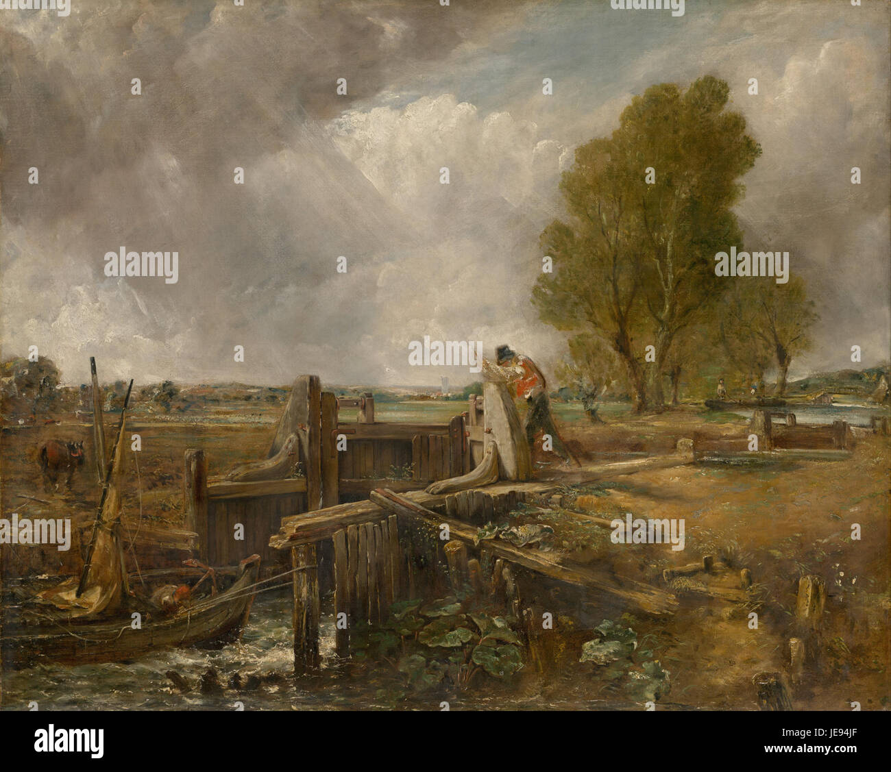 John constable landscape painting hi-res stock photography and images ...