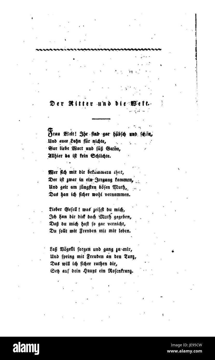 'Altteutsche Volks-Meisterlieder' is a collection of old German folk ...