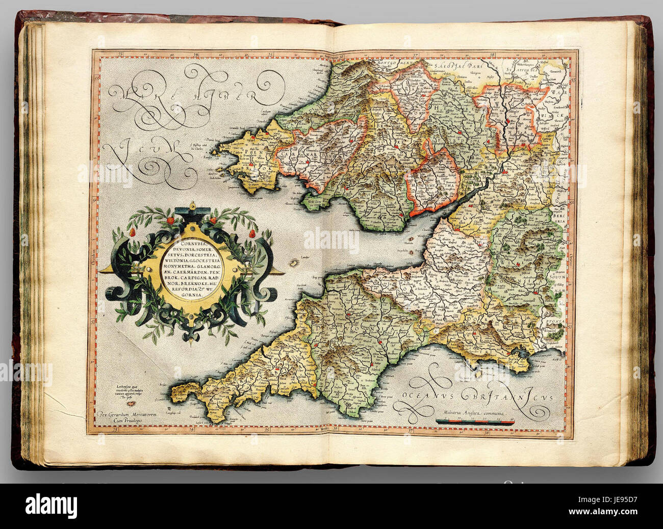 The Atlas Cosmographicae, created by Gerardus Mercator, is a key ...