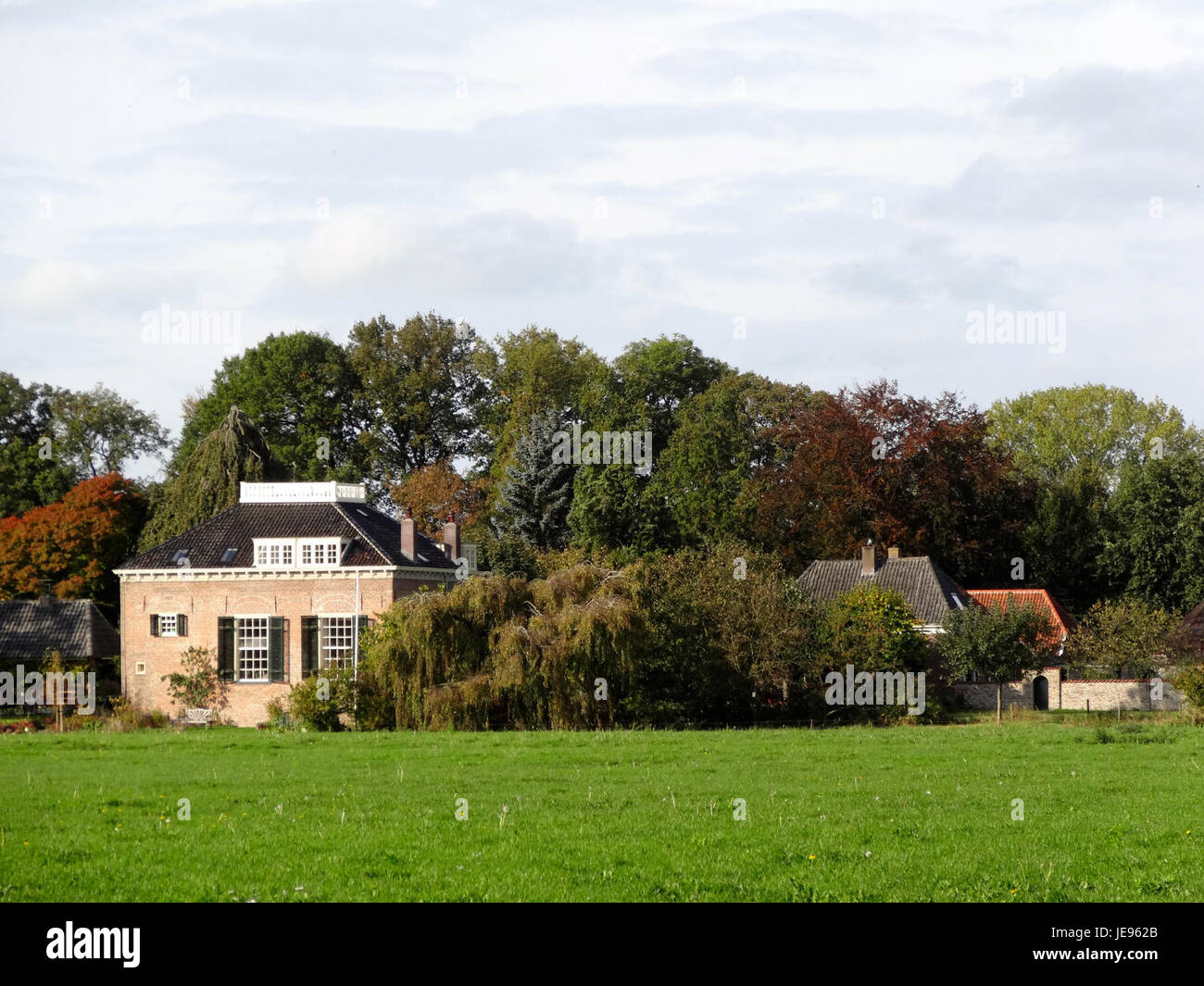 A photograph taken on October 18, 2013, of Huize Den Doorn, a historic ...