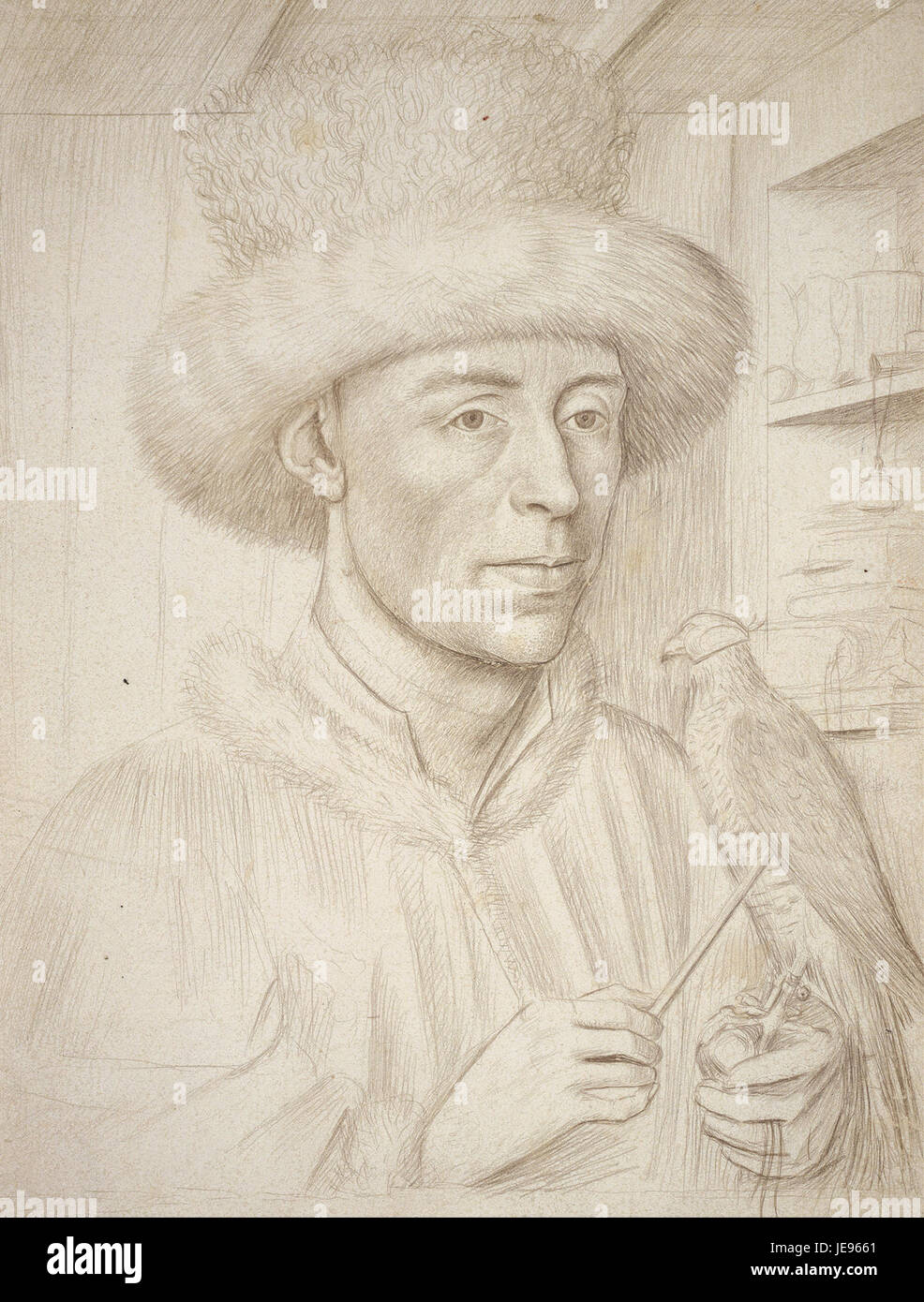 Medieval falconry painting hi-res stock photography and images - Alamy