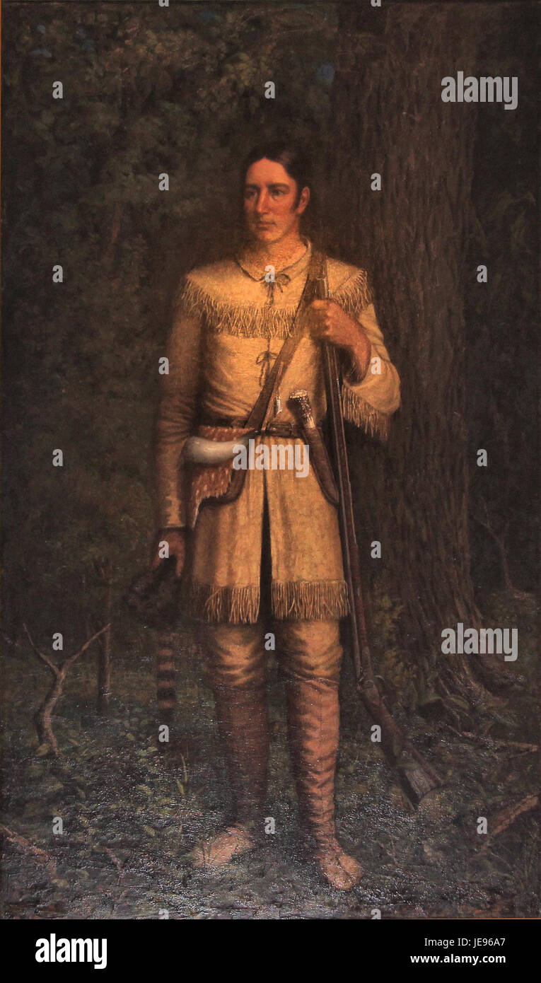 Davy crockett hi-res stock photography and images - Alamy