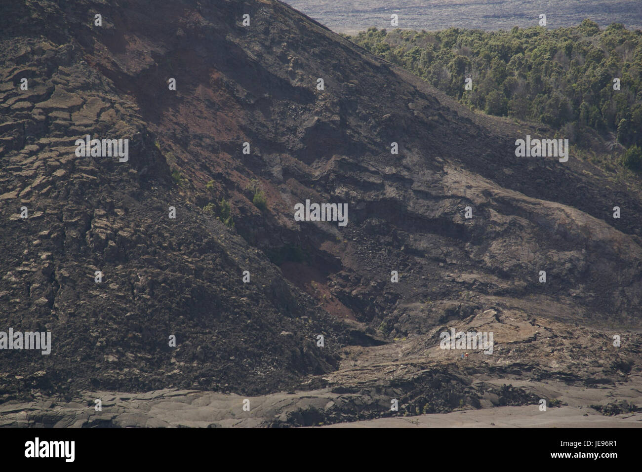 This image from October 31, 2013, captures the Iki Crater located in ...