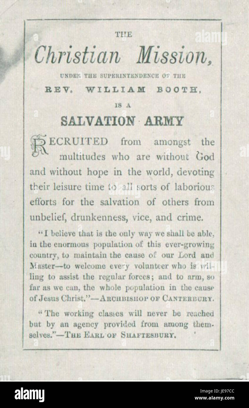 The Christian Mission Army is a religious organization focusing on ...