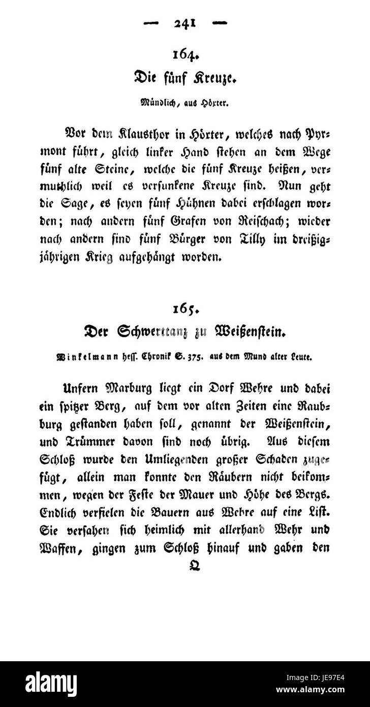 'Deutsche Sagen' (German Folktales) Volume 1, compiled by the Brothers ...