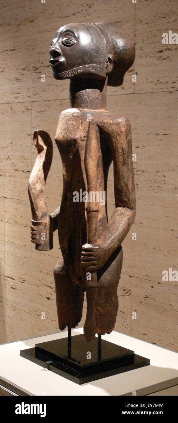 This Hemba warrior ancestor figure, displayed at the Kimbell Art Museum ...