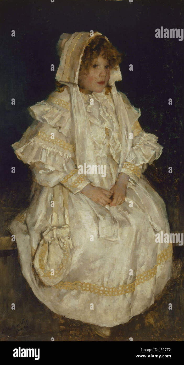 The painting 'Adelaide' by E Phillips Fox depicts a serene portrait of ...