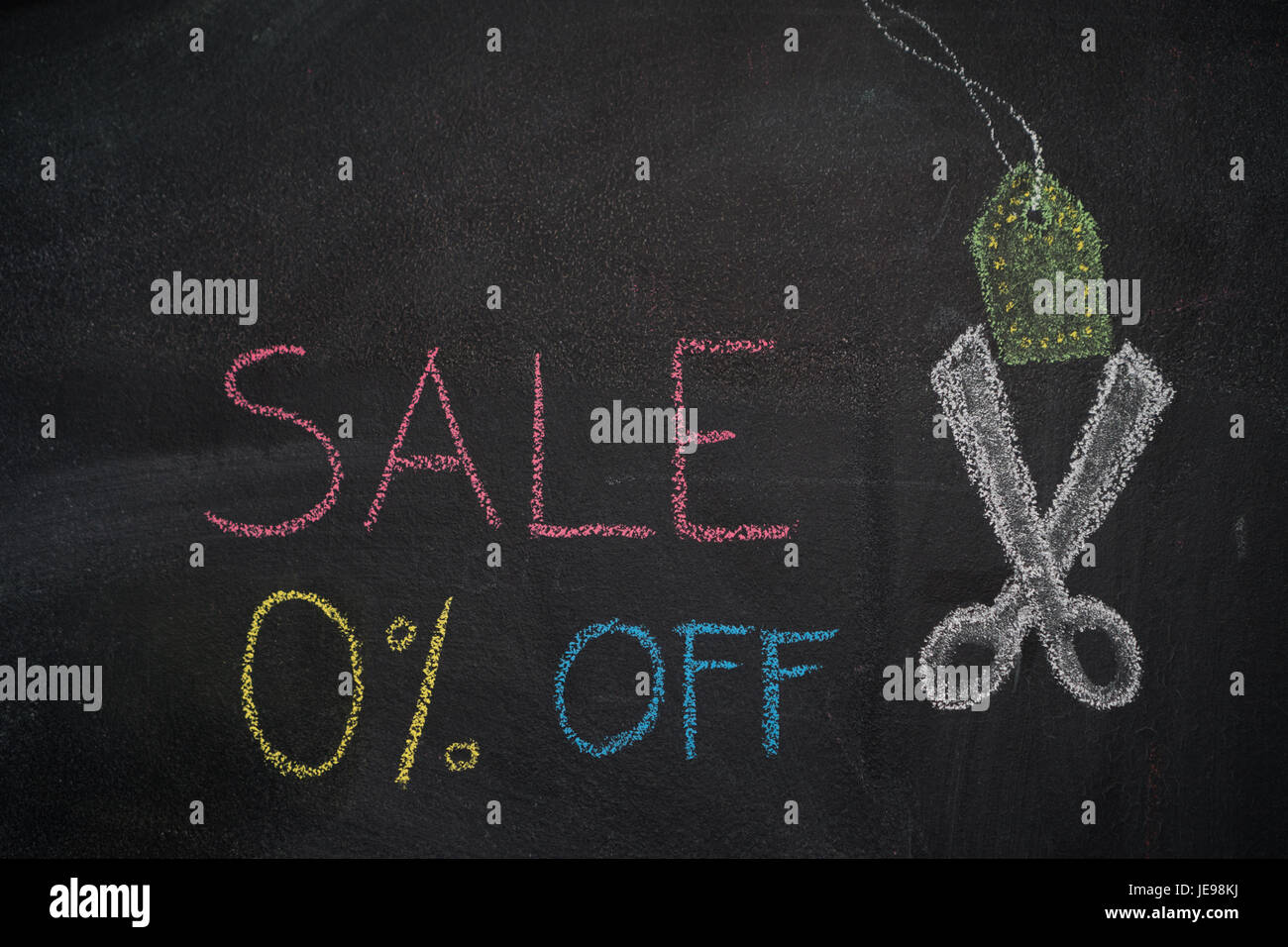 Chalkboard price sign tag hi-res stock photography and images - Alamy