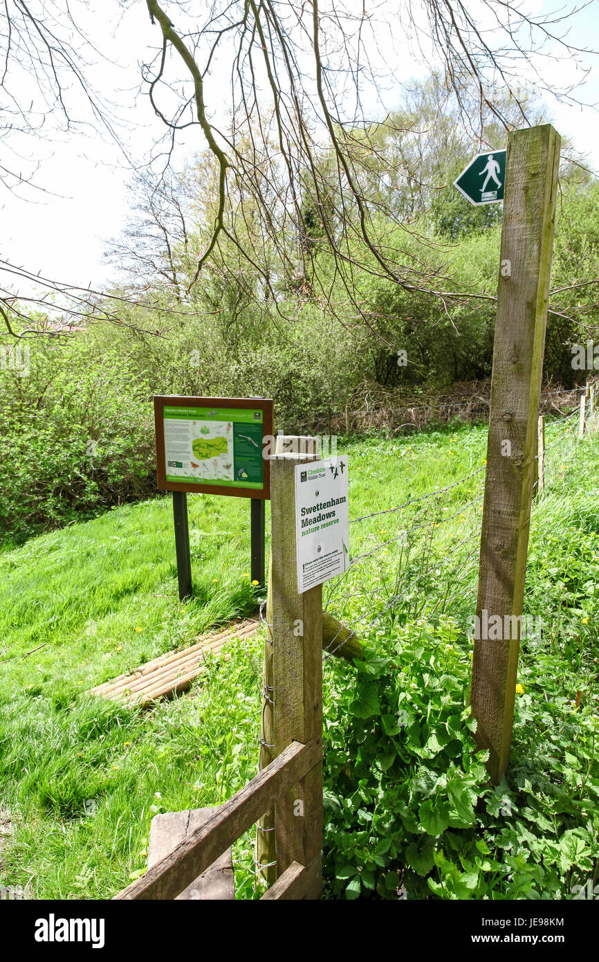 Swettenham Meadows nature reserve run by Cheshire Wildlife Trust ...