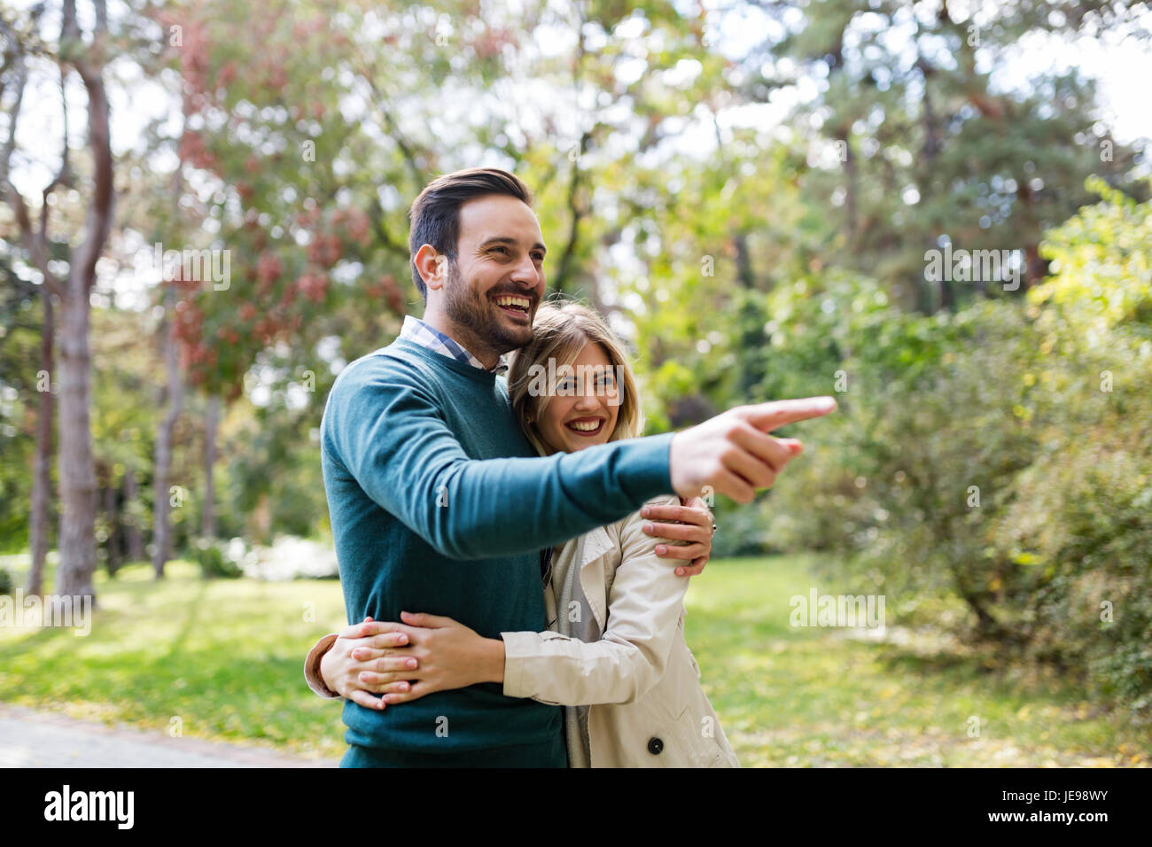 Happy couple in love spending time together Stock Photo - Alamy
