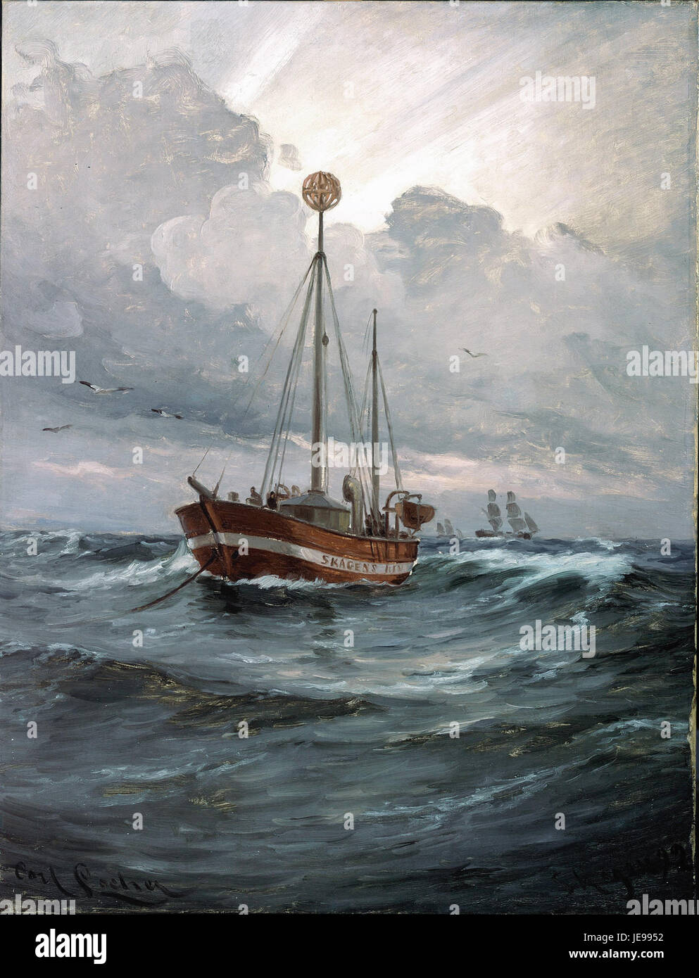 Lightship drawing hi-res stock photography and images - Alamy