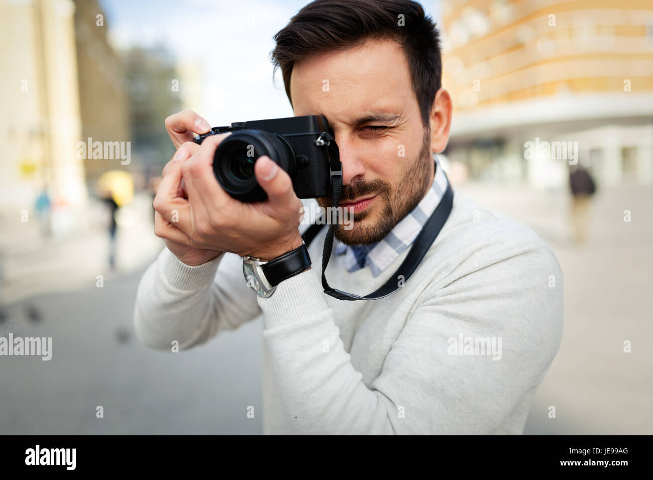 Adult photographer hi-res stock photography and images - Alamy