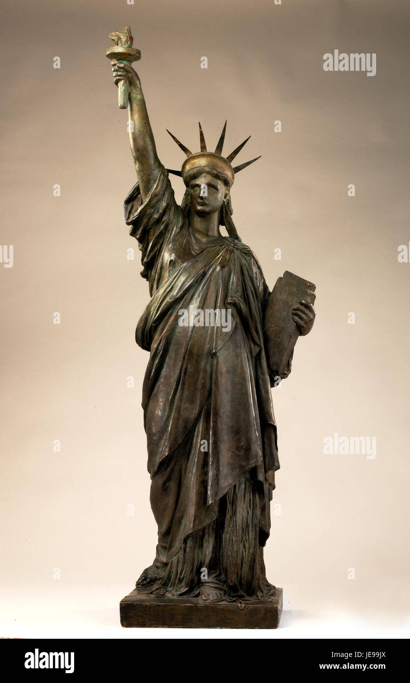 Bartholdi statue painting hi-res stock photography and images - Alamy