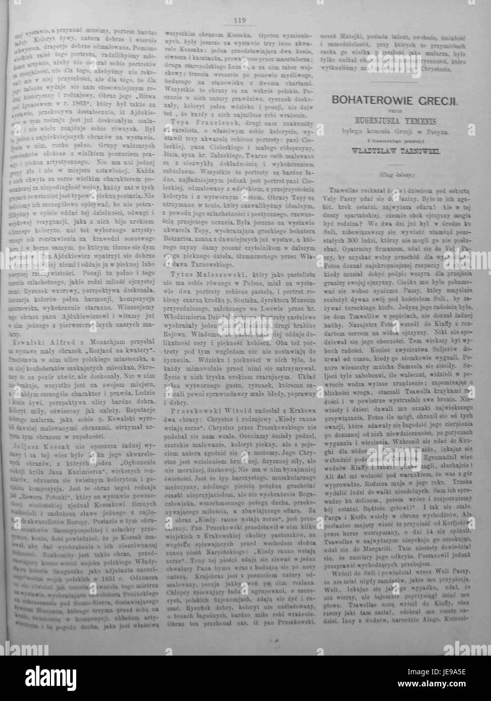 'Bohaterowie Grecji' (Heroes of Greece) is a publication featuring ...