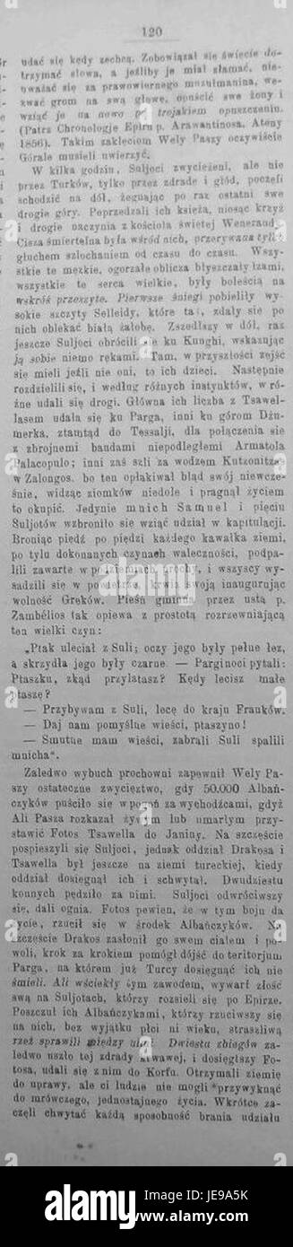 A page from the book 'Bohaterowie Grecji' (Heroes of Greece), featuring ...