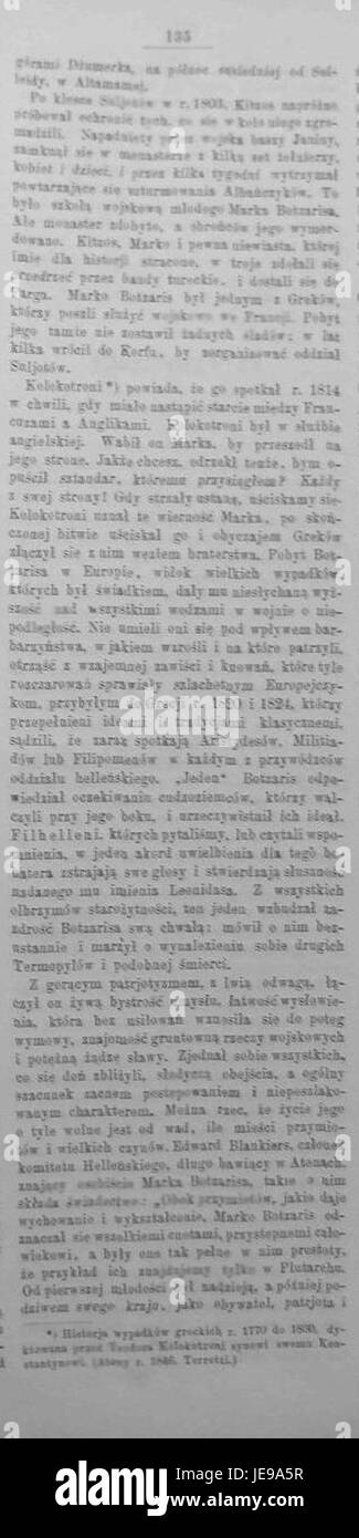 A page from 'Bohaterowie Grecji,' a Polish work about Greek heroes ...