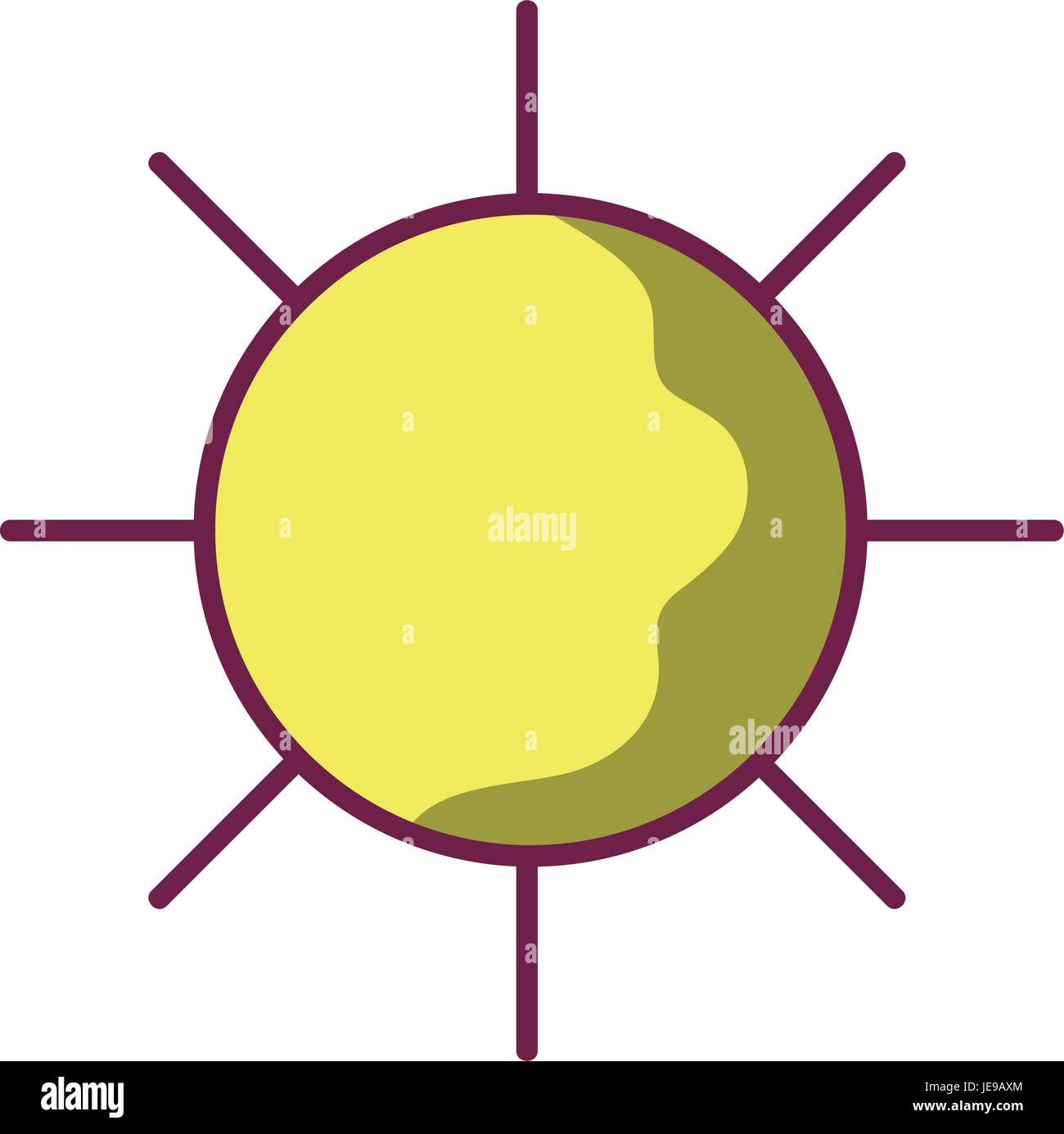 sun and hot natural weather Stock Vector Image & Art - Alamy